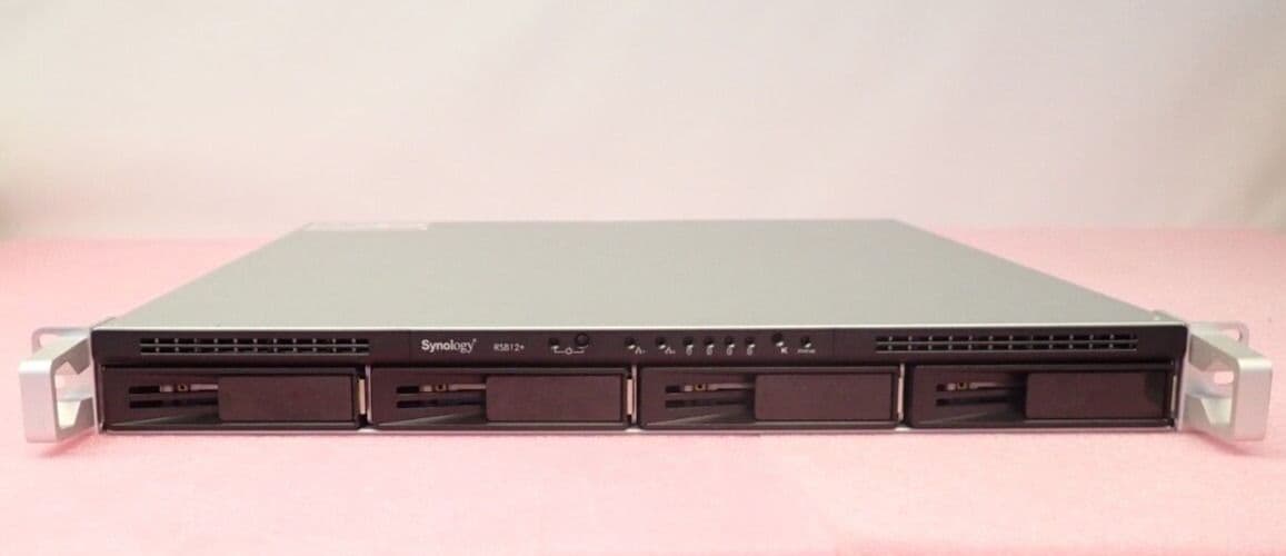 Synology RackStation RS812 4-Bay Diskless NAS Network Attached Storage ...