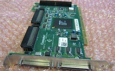 Tajeta Adaptec ASC-39160 Ultra160 SCSI Card Dell Dual Channel PCI-X ...