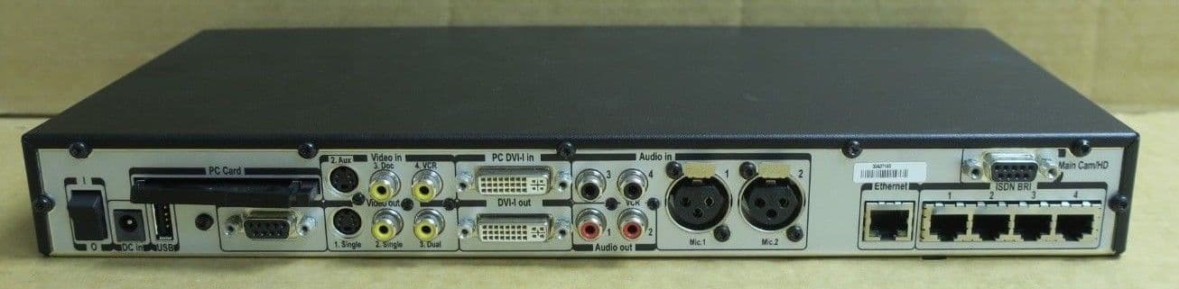Tandberg 3000MXP Codec TTC7-09 PAL HD TelePresence Video Conferencing ...