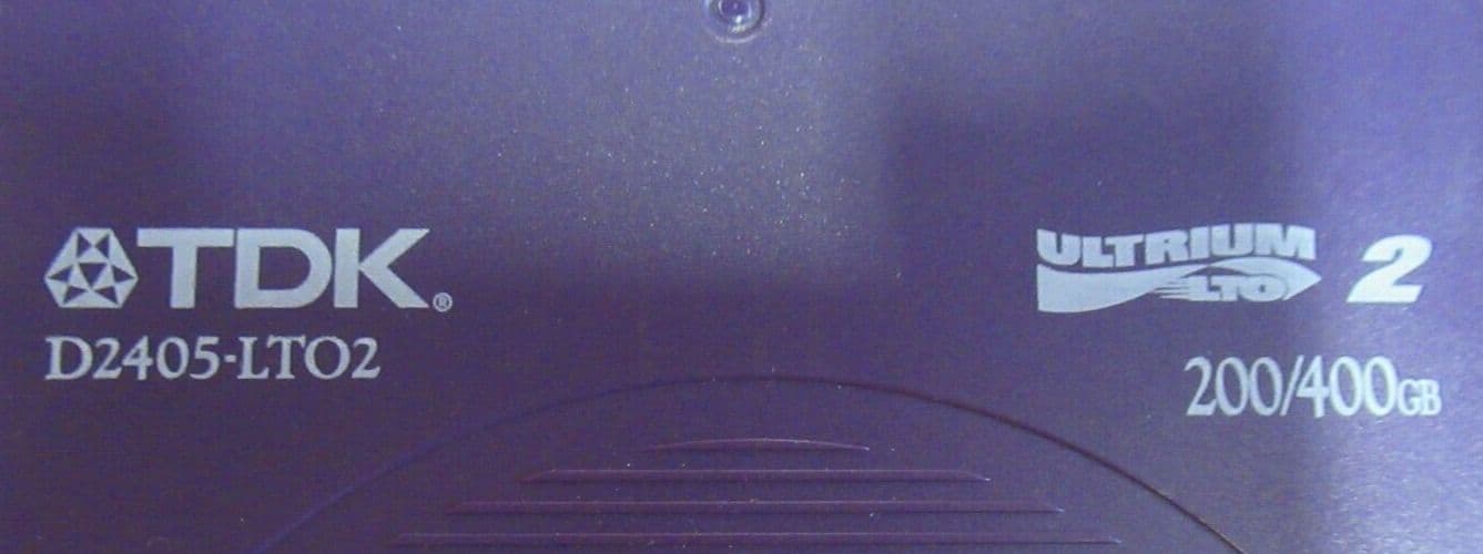 TDK D2405-LTO2 Ultrium LTO 2 200/400GB Data Cartridge Tape