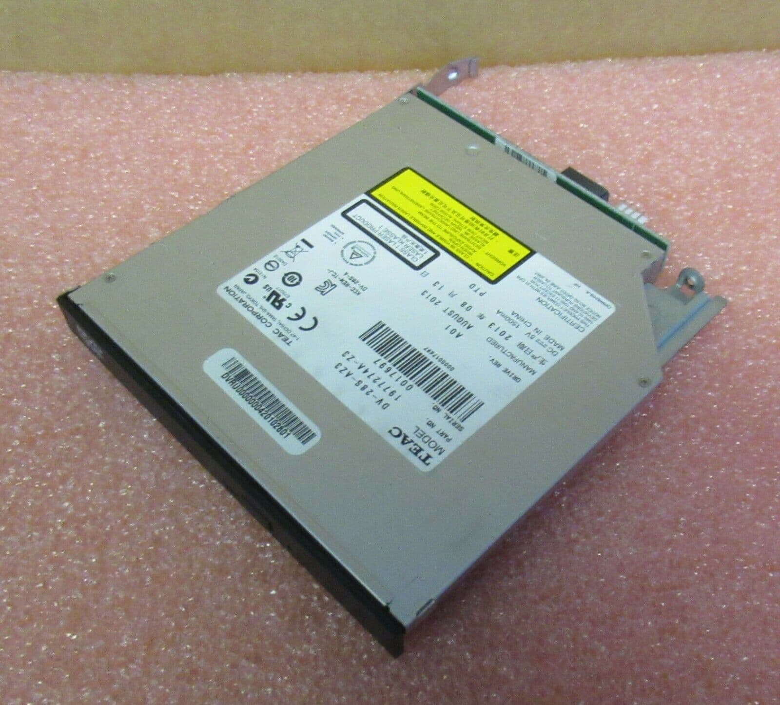 TEAC DV-28S-AZ3 Slimline DVD-ROM Drive Supermicro Bracket Backplane AA ...