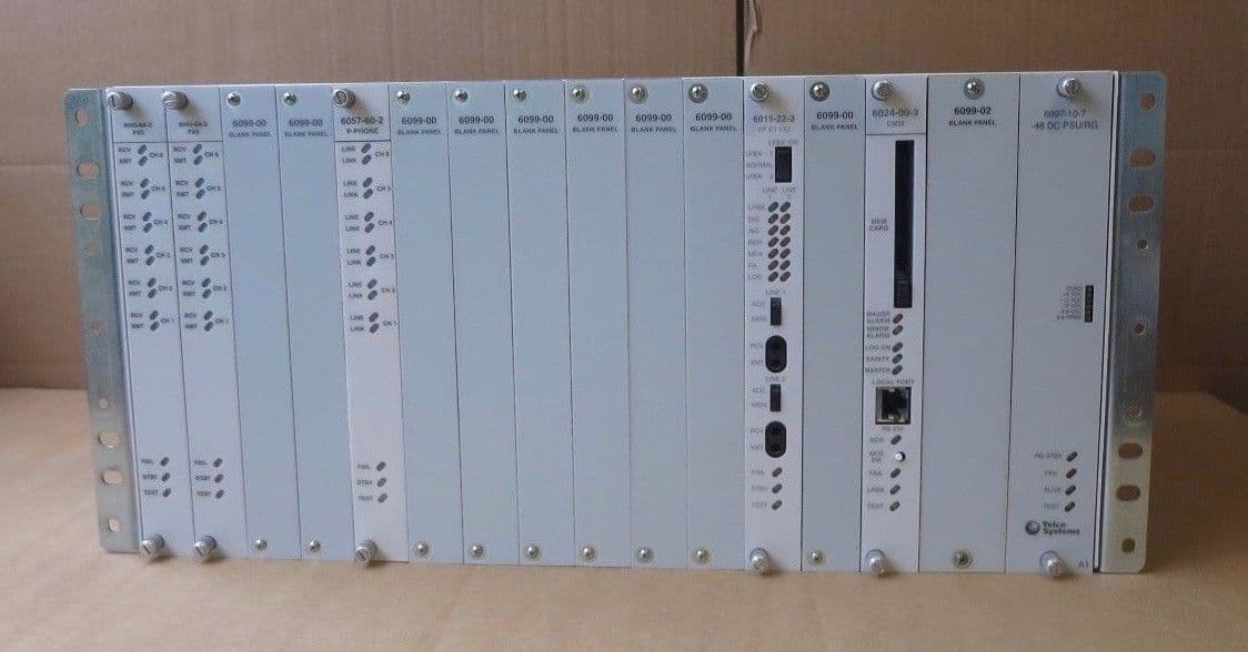 Telco Systems 19" Rack Mount Telecommunication System Data Modules ...