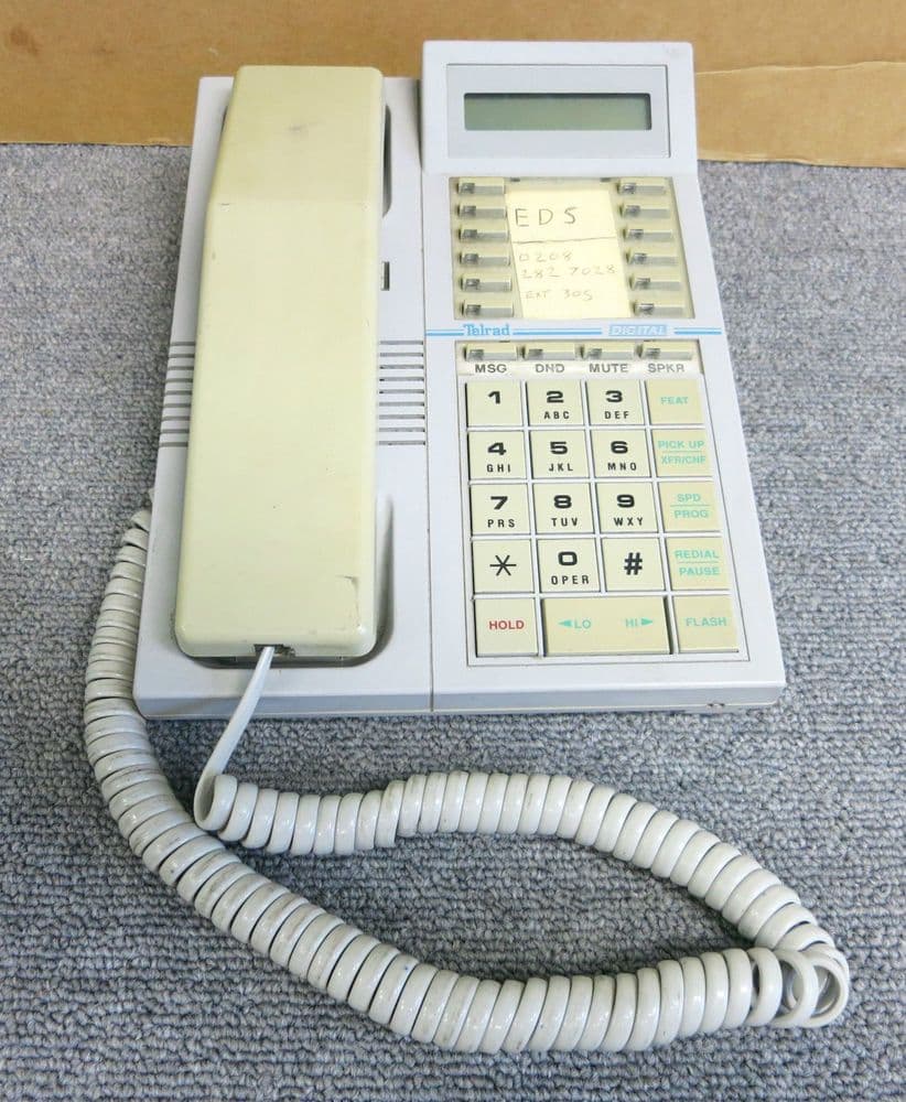 Telrad 79-562-0000/G Classic 12 Button Display Speaker Telephone ...