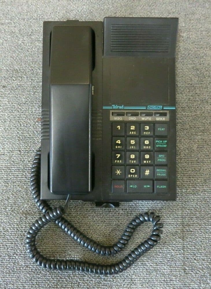 Telrad Digital 79-402-0000/B 4 button Speaker Telephone Phone