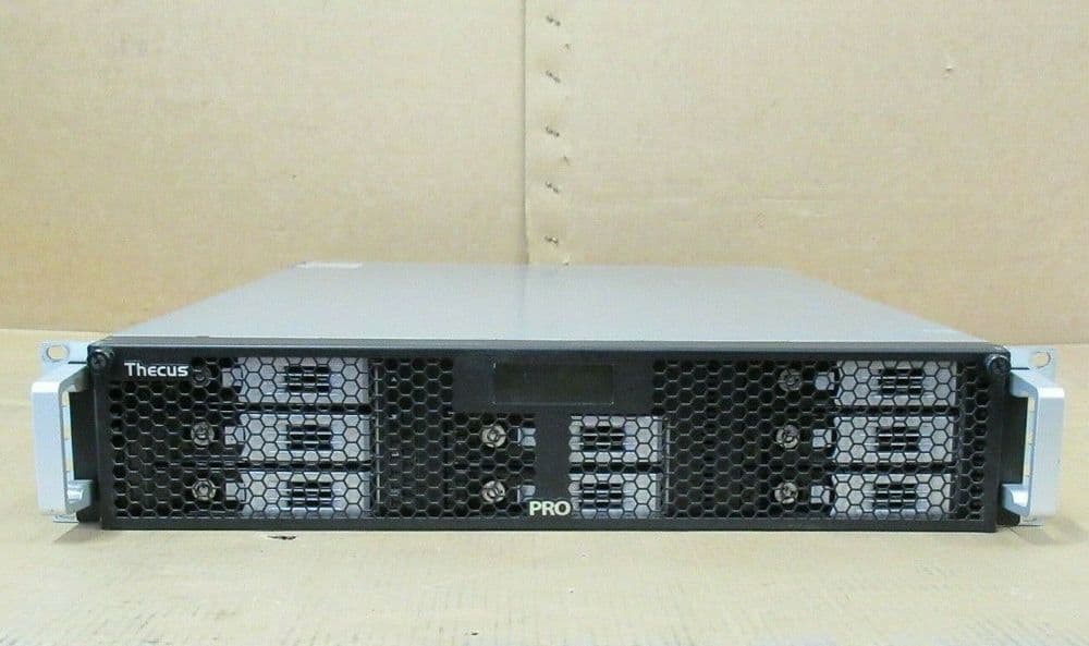 Thecus N8800PRO 10GbE Ready 2U Power Storage Server NAS Network ...