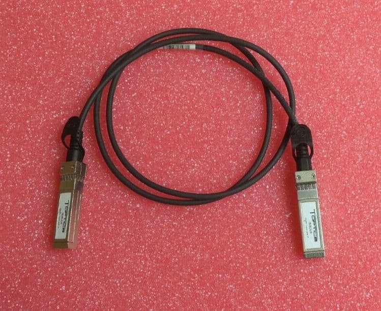 Toptics 10GBase SFP to SFP 1M DAC Direct Attach Cable J9281A/B HP ...