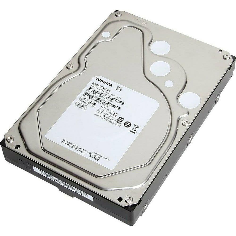 Toshiba 4TB 3 5" SATA 6GB/s 7 2K 128MB Server Hard Drive HDD MG04ACA400E