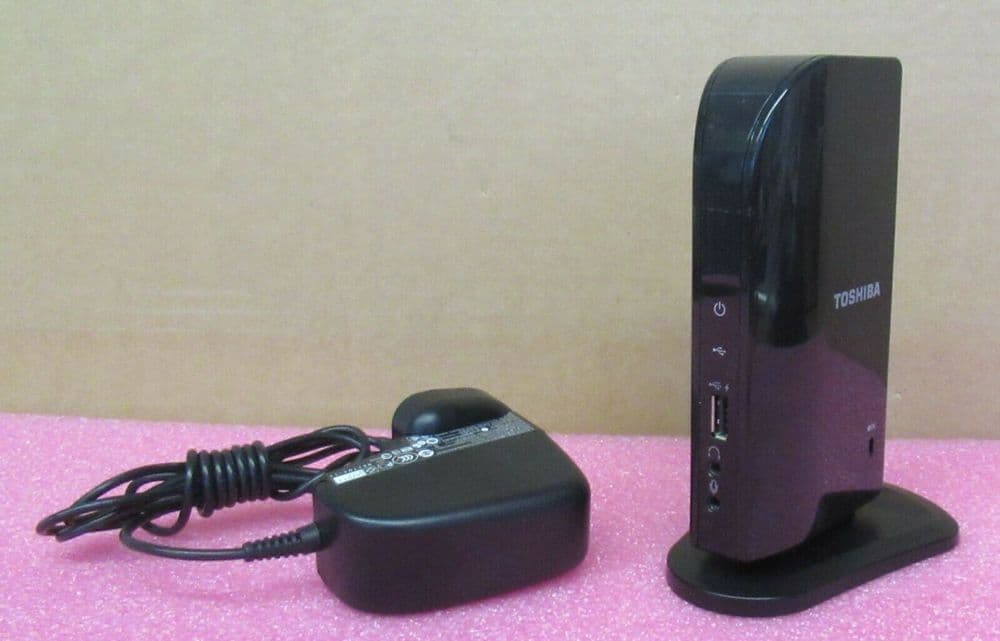Toshiba Dynadock V10 USB DVI-I Mini Port Replicator Docking Station ...