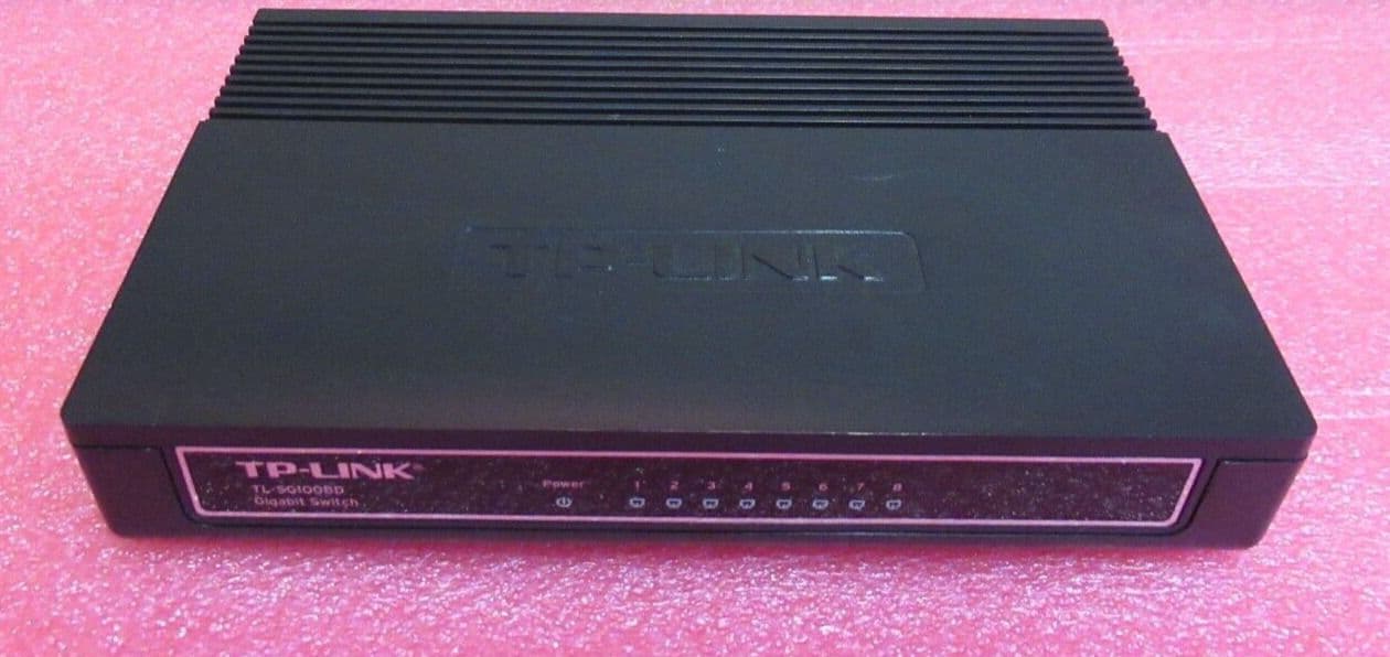 TP-Link TL-SG1008D 8 Port RJ-45 10/100/1000Mbps Gigabit Unmanaged ...