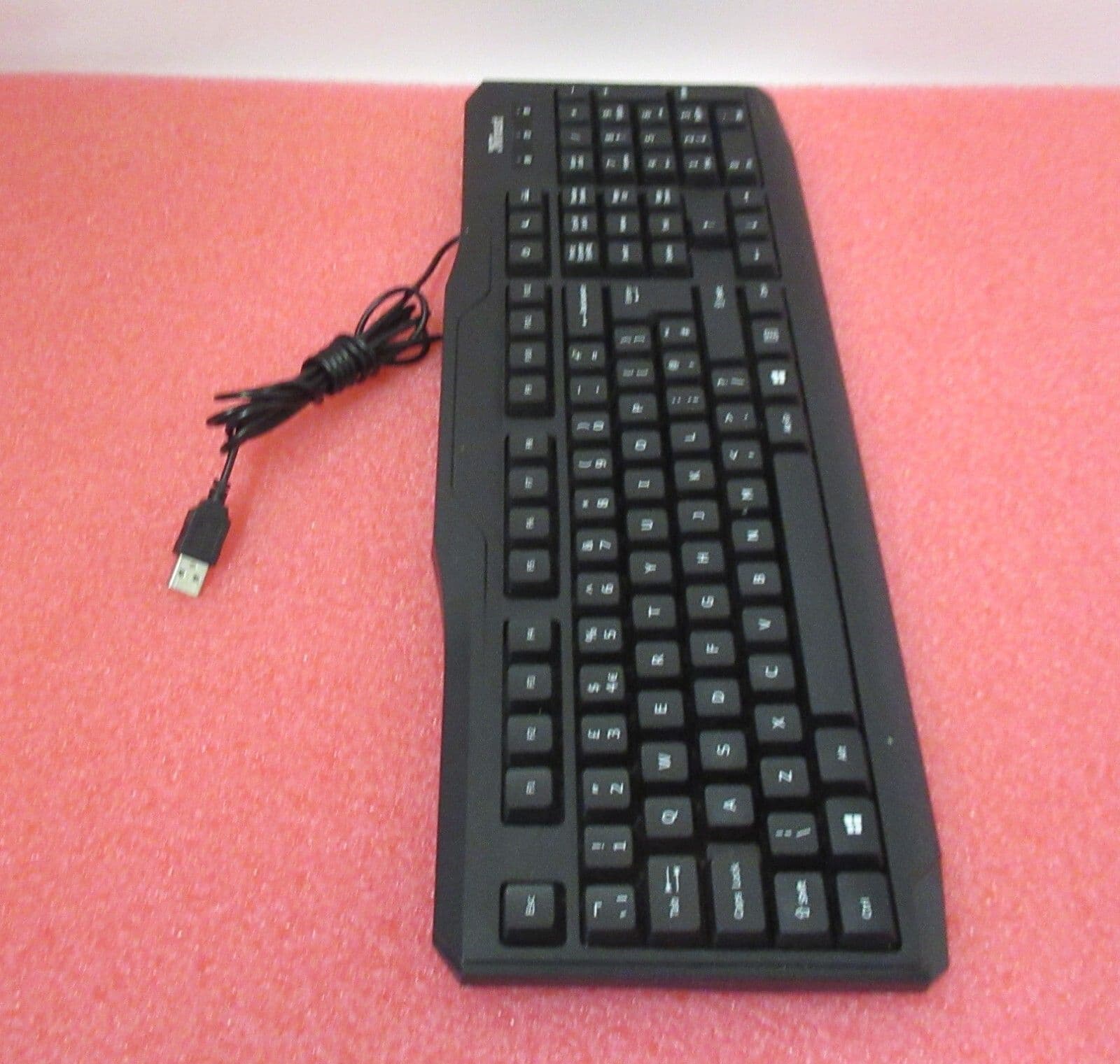 Trust 206623-03 ClassicLine Black USB Wired QWERTY Spill-Resistant Keyboard