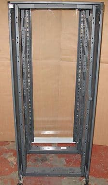 U Systems 30u 3/4 Communications Rack Cabinet With Front Door And Castors
