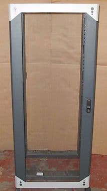 U Systems 30u 3/4 Communications Rack Cabinet With Front Door And Castors