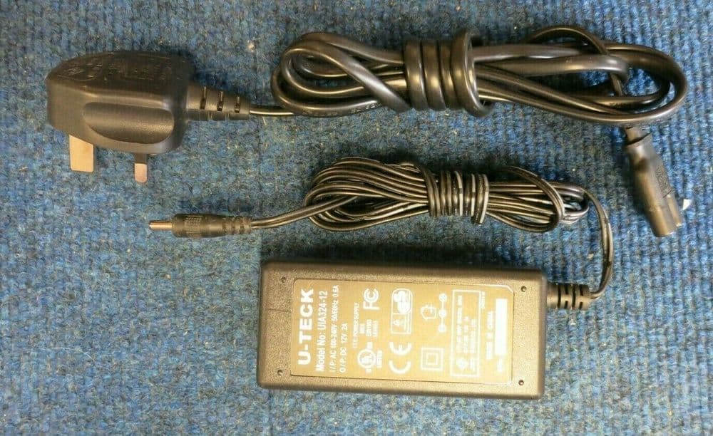 U-Teck UIA324-12 Buffalo WZR-AG300NH Nfiniti Router AC Power Adapter ...