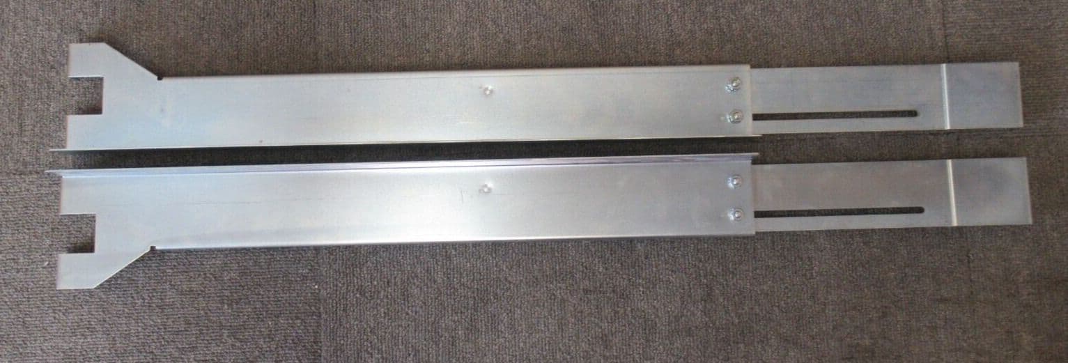 Universal 2U Left And Right Server Rackmount Rail 600mm To 900mm Depth
