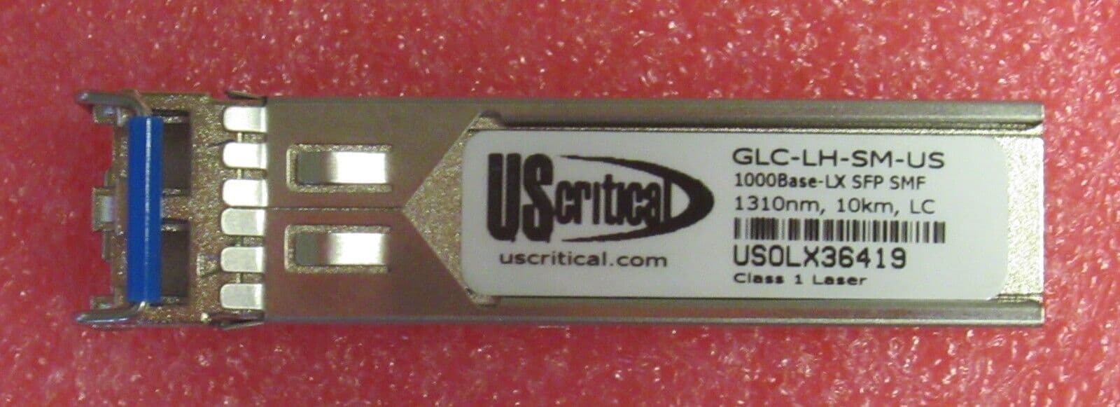 US Critical GLC-LH-SM-US 1000-Base-LX LH 1310nm 10km SFP Transceiver Module