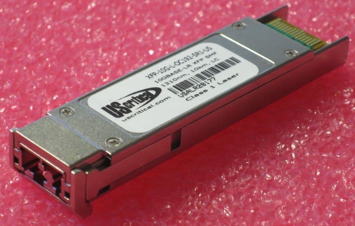 US Critical XFP-10G-L-OC192-SR1-US 10Gbps Duplex LC LW SFP Transceiver