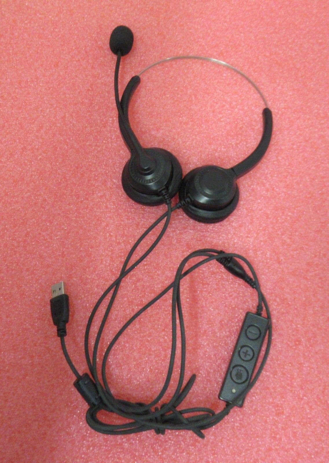 USB Stereo Headset Microphone Noise Canceling 2 5m Headset for Laptop ...