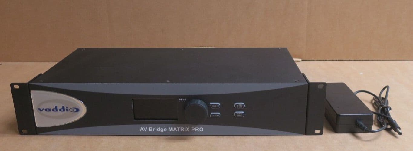 Vaddio AV Bridge MATRIX PRO Audio Video Encoder HD Video Switcher 998 ...