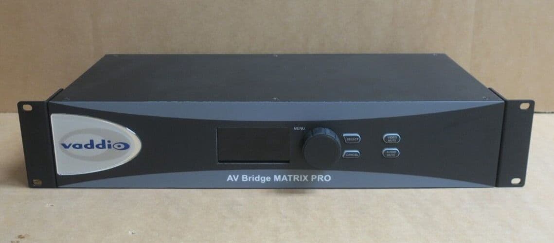 Vaddio AV Bridge MATRIX PRO Audio Video Encoder HD Video Switcher 998 ...