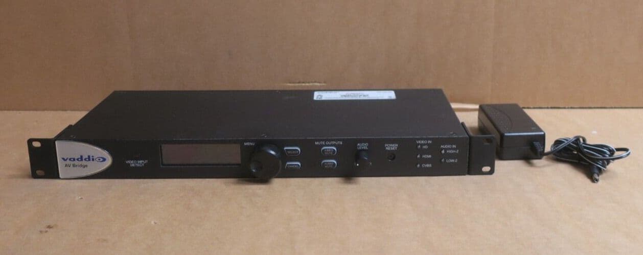 Vaddio AV Bridge USB/IP Streaming Appliance HD Audio/Video Encoder 998 ...