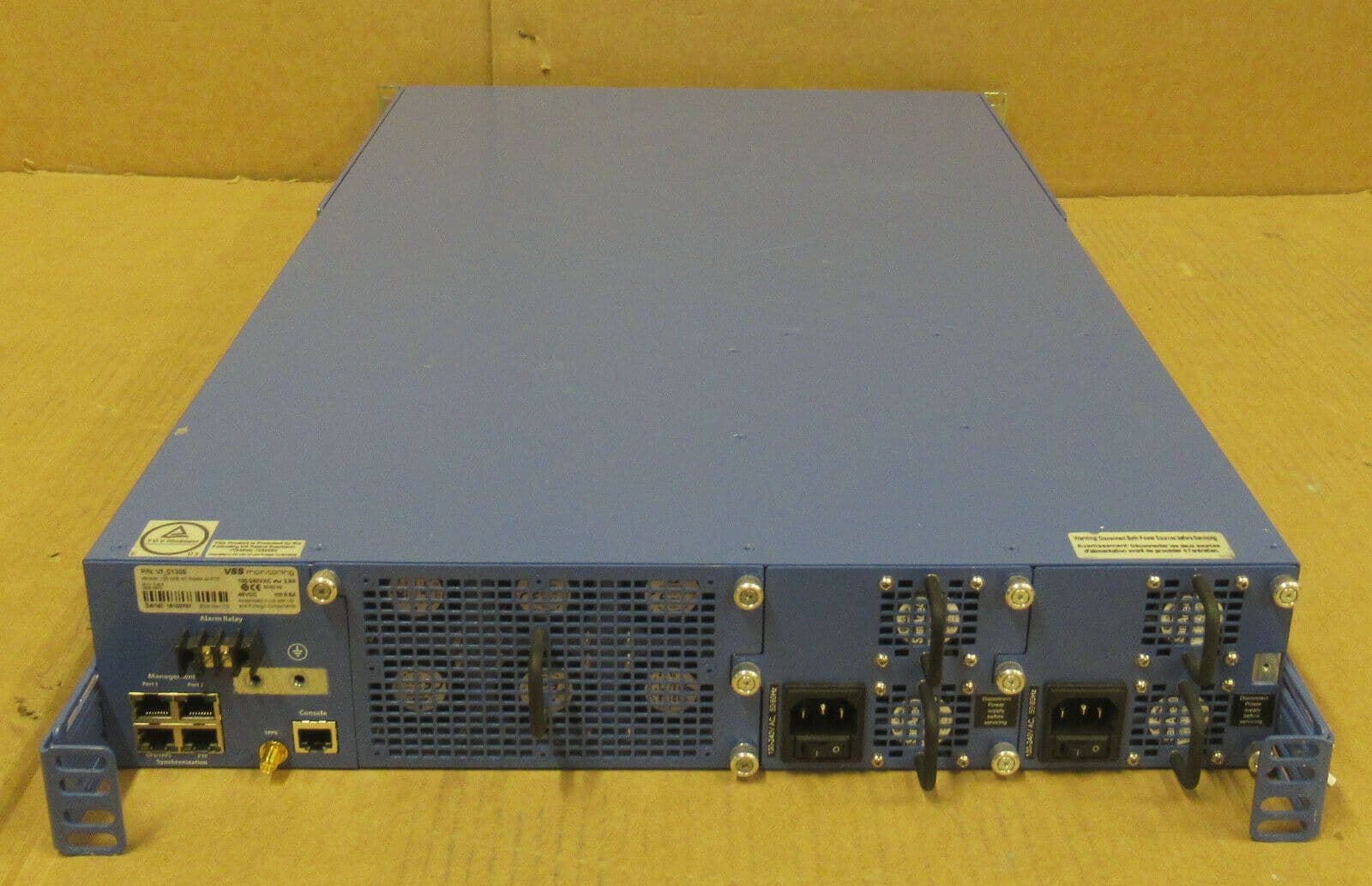 vBroker 120 NPB Modular 1G/10G Network Packet Broker 2x 85W PSU Vf 01309