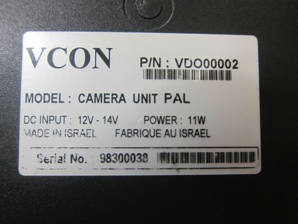 VCON AutoFocus RAL Video Conferencing / Meeting - Camera Unit - VDO00002