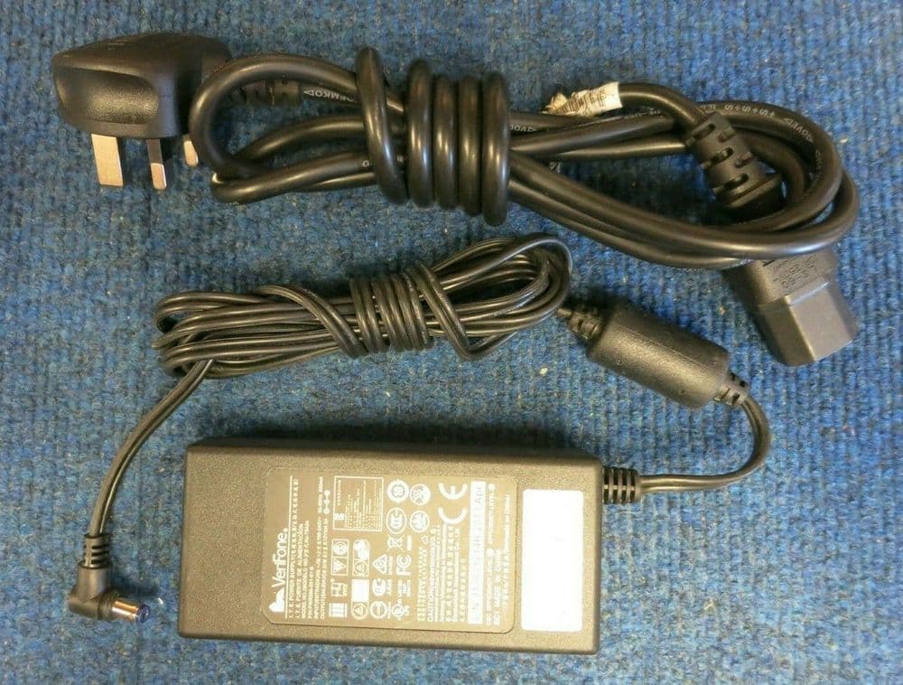VeriFone Au-79A0n PWR268-001-01-B AC Power Adapter Charger 24W 12V 2A