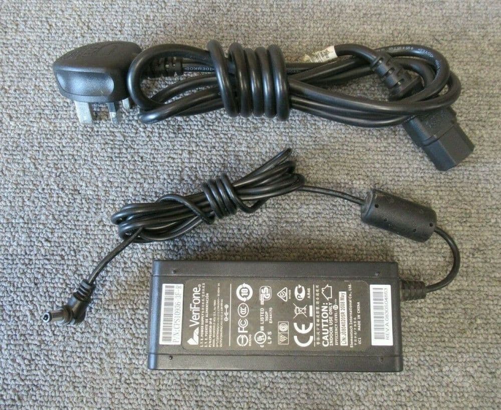 VeriFone CP10936-3F-R AU-7992N POS Machine AC Power Adapter Charger 9V ...