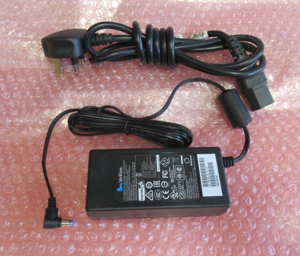 VeriFone SM03001A PWR268-001-01-B AC Power Adapter Charger 24W 12V 2A