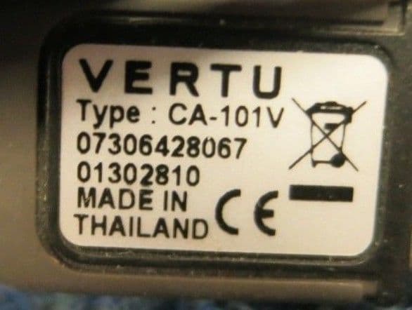 Vertu CA-101V Micro USB 1 2 Meter High Speed Data Sync Cable