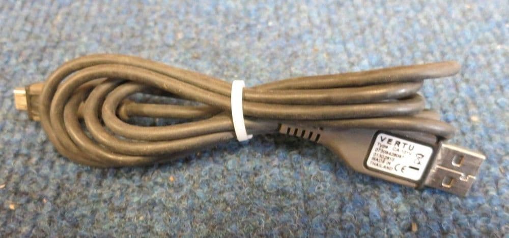 Vertu CA-101V Micro USB 1 2 Meter High Speed Data Sync Cable