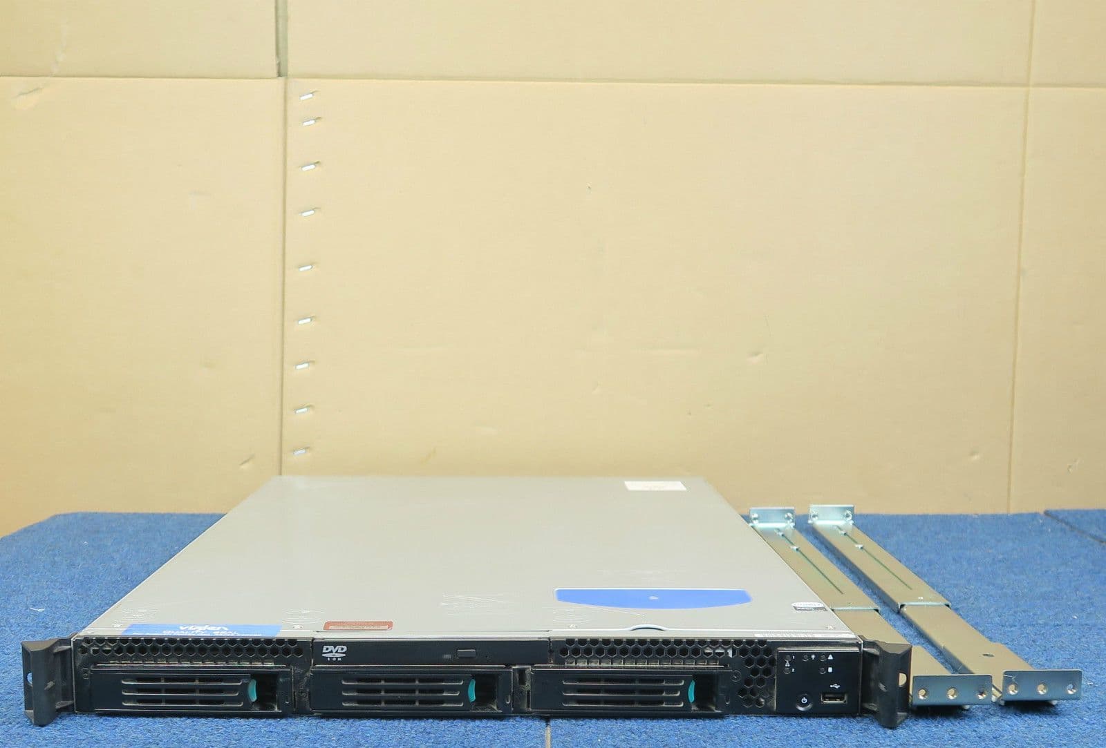 Viglen IX1210 Xeon X3220 Quad 2 40GHZ 4GB 3 x 250GB RAID 1U Rackmount ...