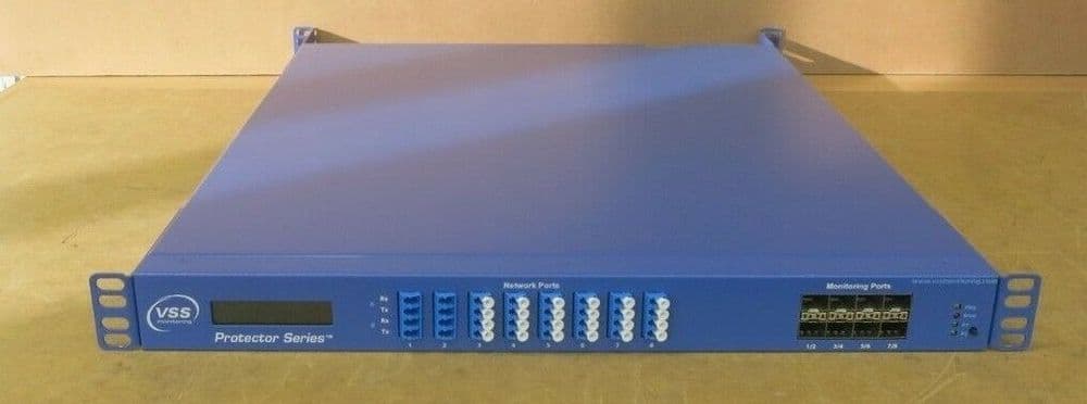 VSS Monitoring Protector Series PROT-416-L 1G LX Fiber W/4 In Line ...