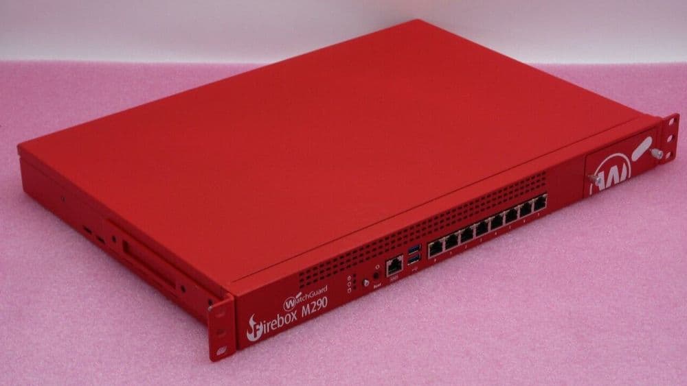 WatchGuard Firebox M290 8-Port RJ-45 1Gb 1U CL2AE8 Firewall Security ...