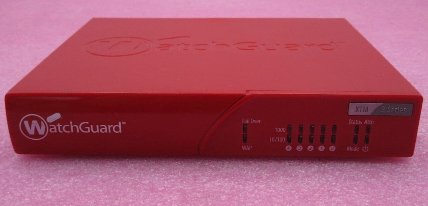 WatchGuard XTM 3 Series Network Security Appliance 5-Port 1Gb/s ...