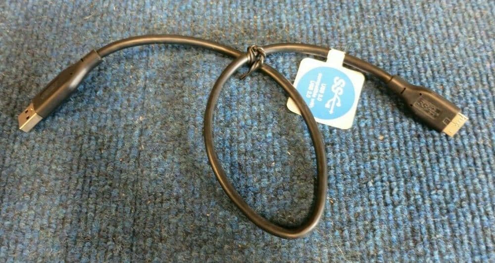 Western Digital 4064-705084-005 USB A 3 0 To Micro B Data Cable 48cm 18 ...