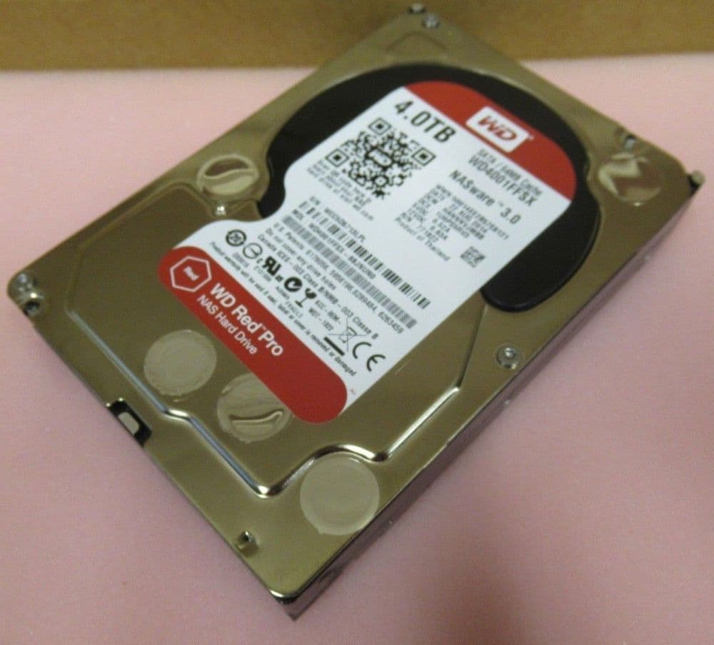 Western Digital Red Pro NAS 4TB 3 5" SATA 6GB/s 7 2K 64MB HDD WD4001FFSX