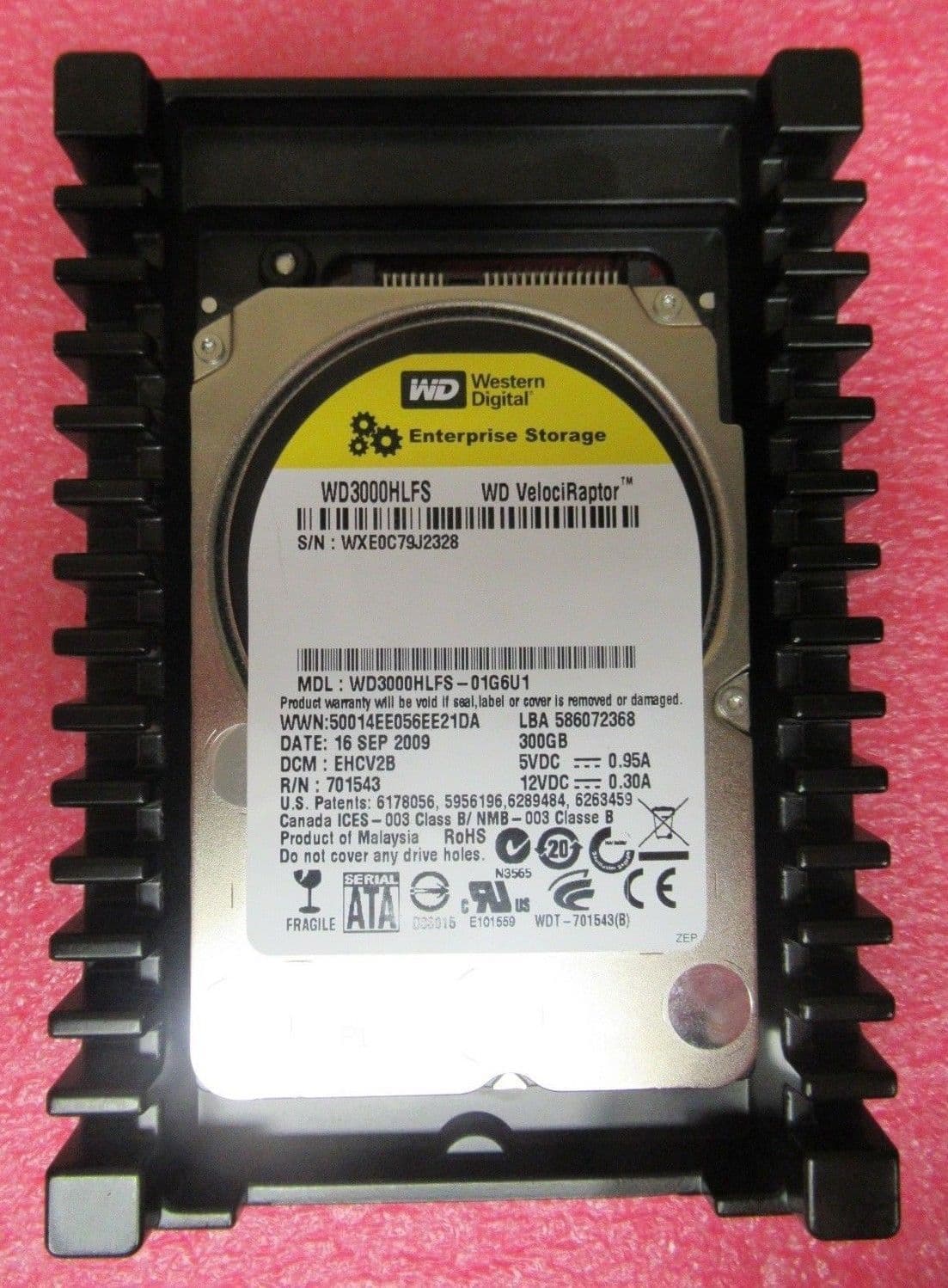 Western Digital VelociRaptor 300GB 3 5" SATA 3 0GB/S 10K 16MB ...