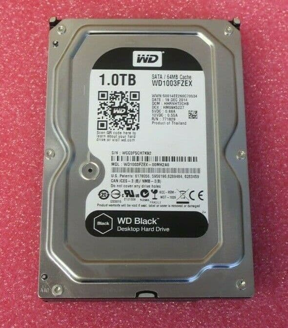Western Digital WD Black 1TB 3 5" 7 2K SATA 6G Desktop Hard Drive HDD ...