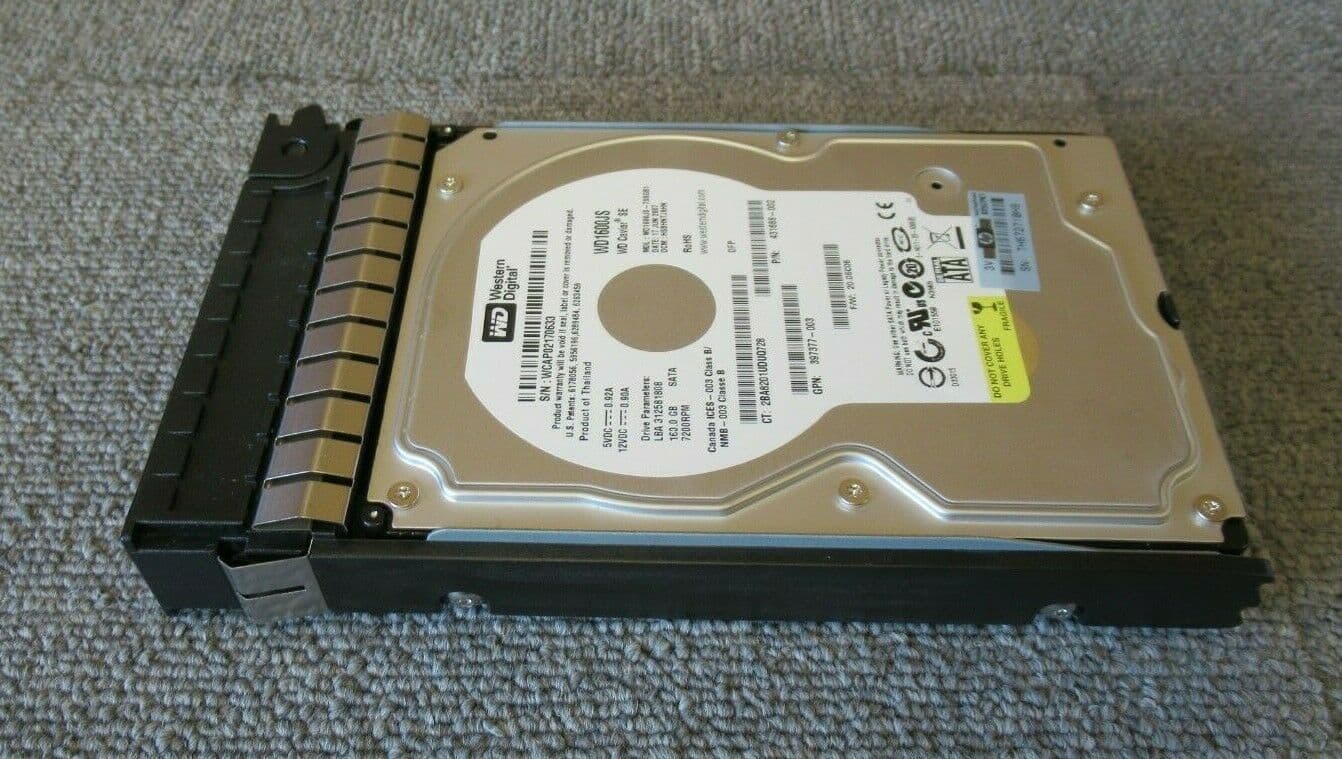 Western Digital WD1600JS Caviar Blue 160GB 7200RPM SATA 3 5" HDD WD