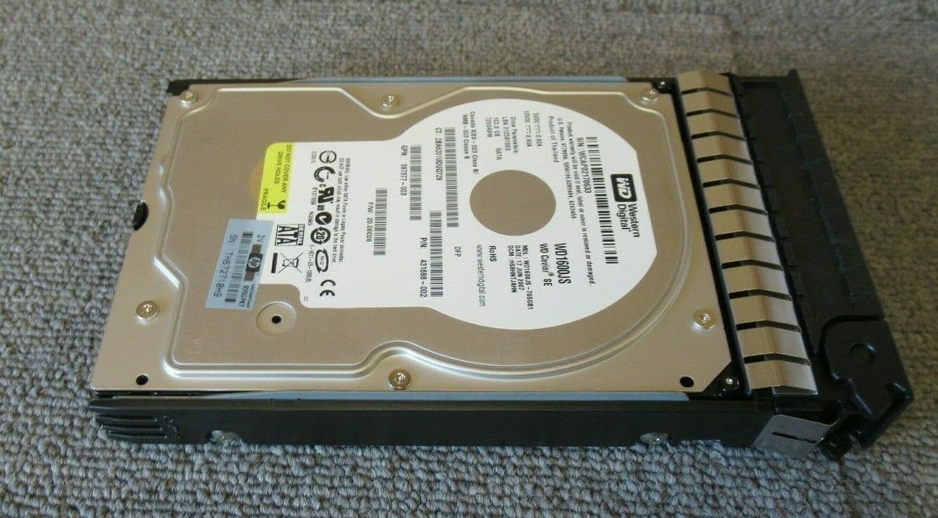 Western Digital WD1600JS Caviar Blue 160GB 7200RPM SATA 3 5" HDD WD