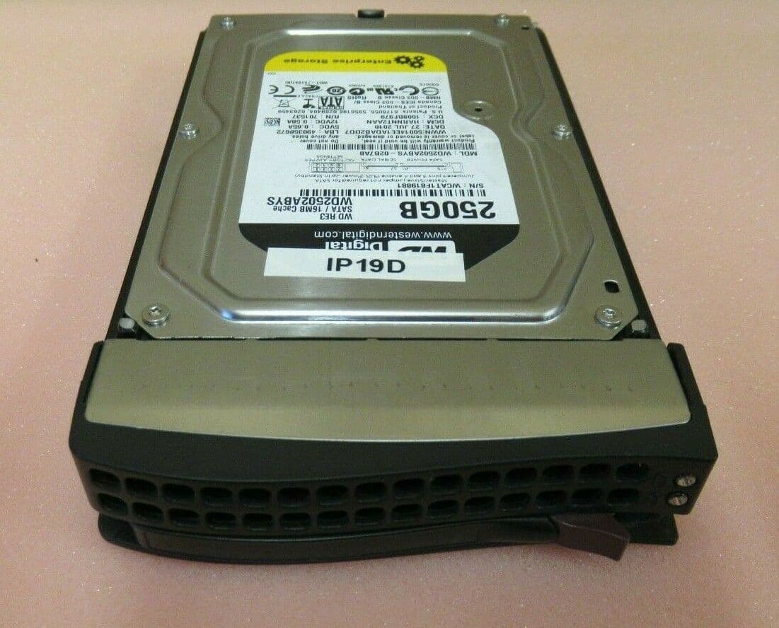 Western Digital WD2502ABYS RE3 250GB 7200RPM SATA 3Gbps 16MB 3 5 ...