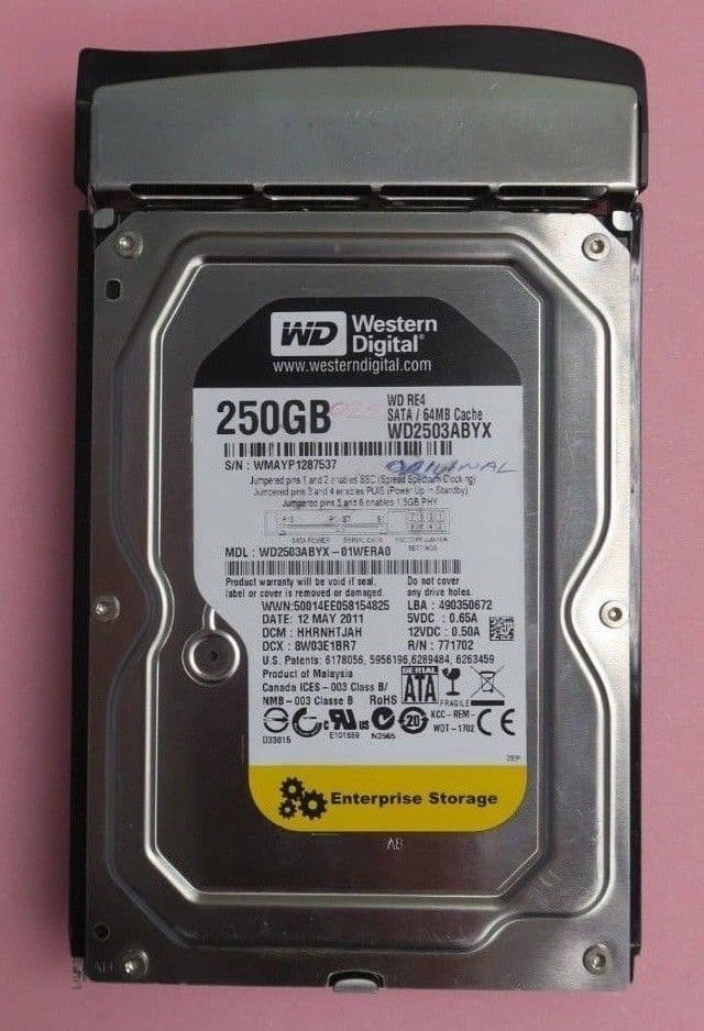 Western Digital WD2503ABYX 3 5" 250GB 7 2K Hard Drive HDD In Supermicro ...
