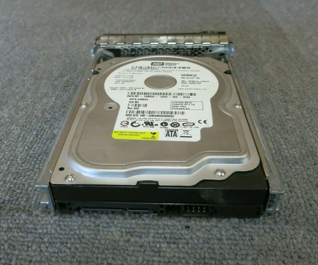 Western Digital WD800JD-75MSA3 NR694 Caviar SE 80GB 72000RPM 8MB 3 5 ...