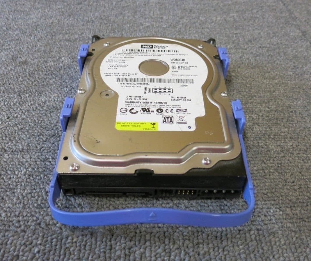 Western Digital WD800JD Caviar 80GB 7200RPM 8MB Cache 3 5" SATA ...