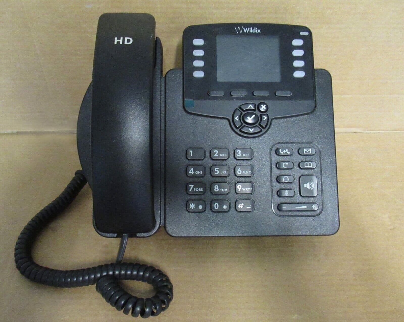 Wildix WP480G VoIP IP Conference Desk Phone With HD Audio 2 8 Colour ...