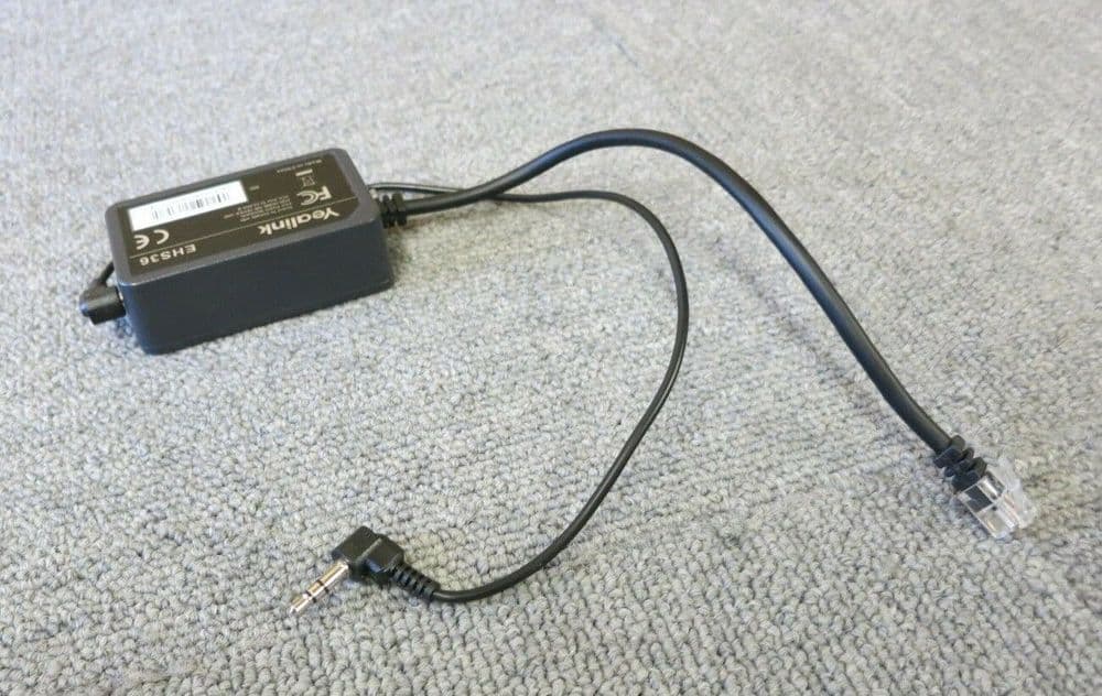 Yealink EHS36 Wireless Headphone Adapter Compatible With Jabra And ...