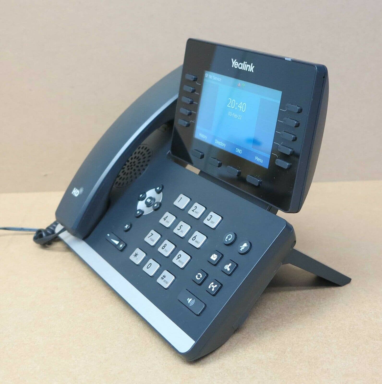 Yealink SIP-T54W IP VoIP Prime Business Phone 4 3" Display PoE WiFi Telephone