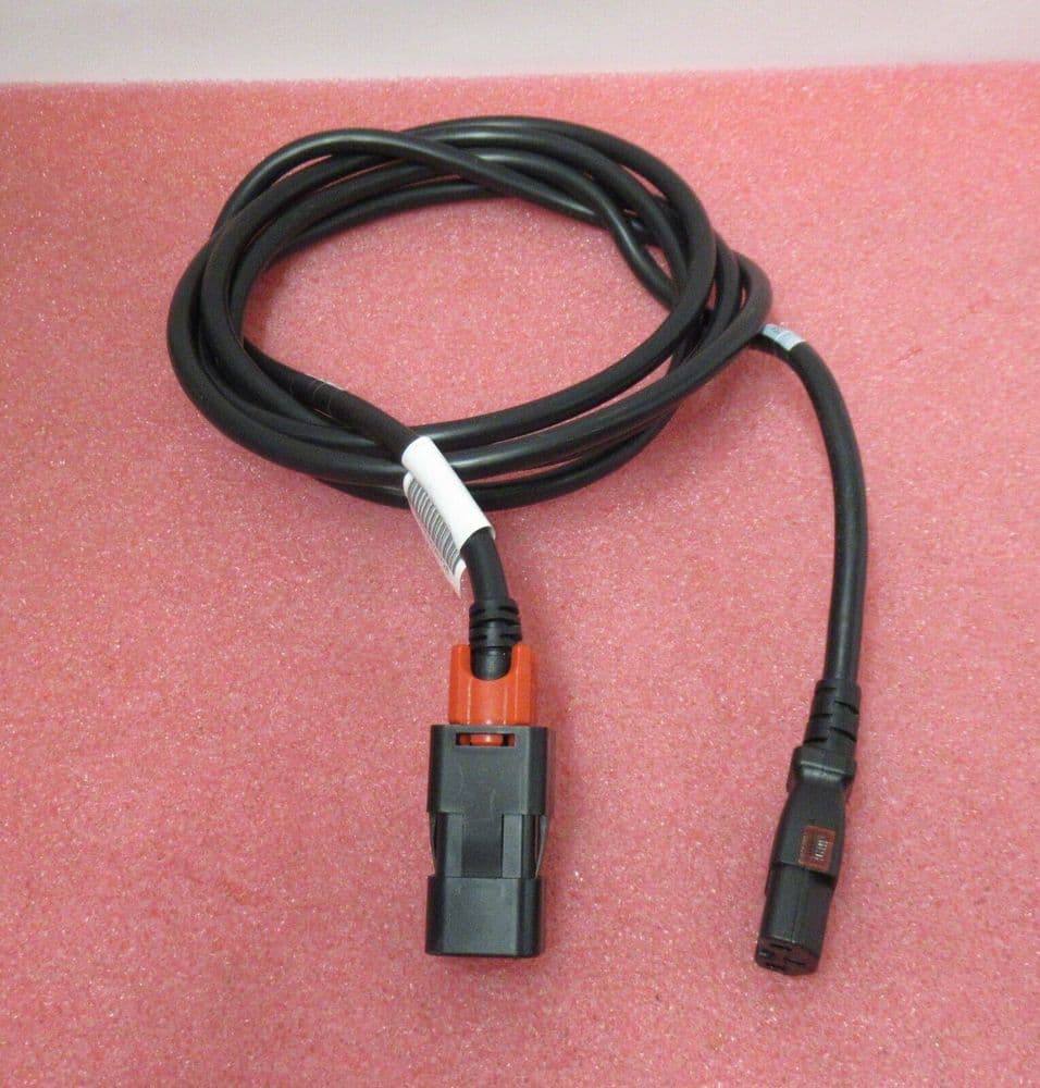 Zonit zLock-zC14-14-aC19-3m IEC Dual Locking Cable 3M Black C14 To C19