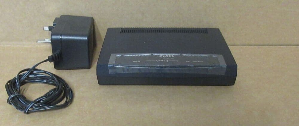 ZyXEL Communications P-660H-D1 Series 4-Port ADSL Router Modem AC Adapter